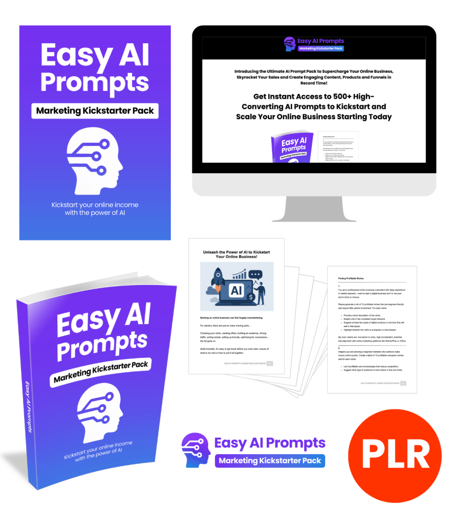 Easy AI Prompts Marketing Kickstarter Pack - Blooming Empires