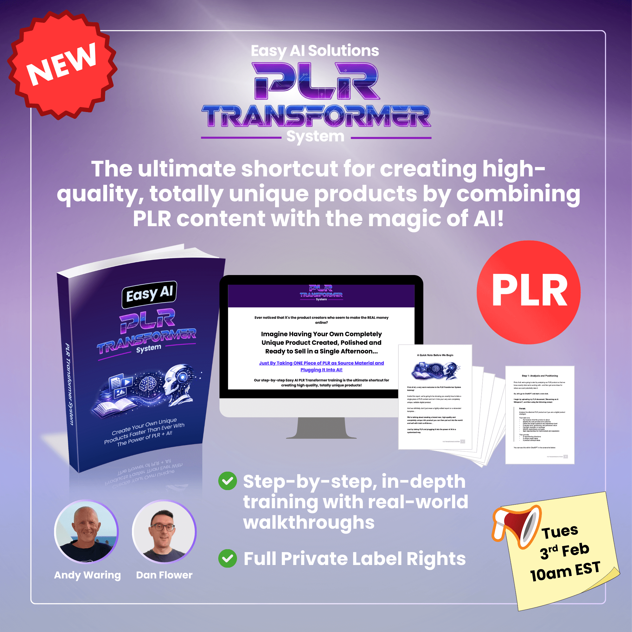 Easy AI PLR Transformer System JV - Blooming Empires