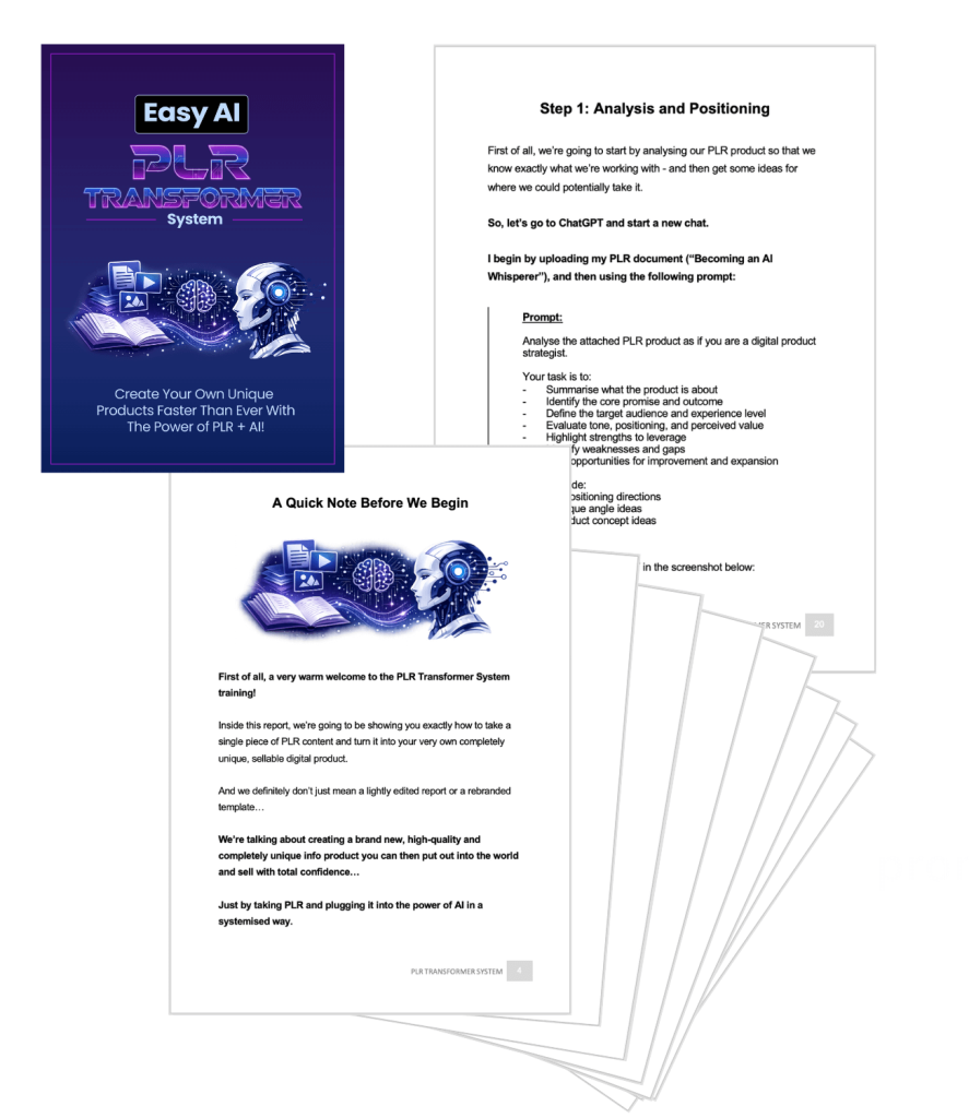 Easy AI PLR Transformer System - Blooming Empires